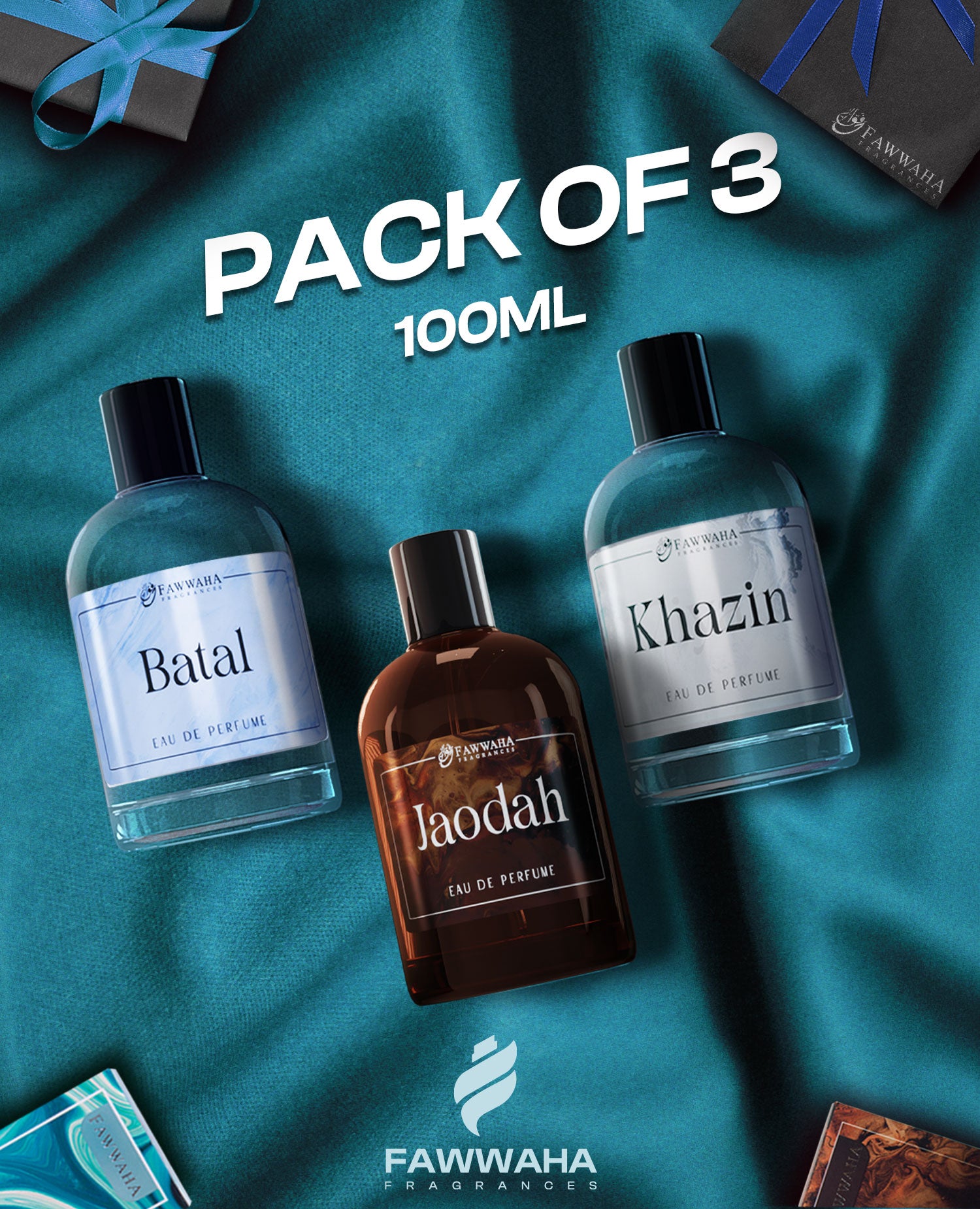 PACK OF 3 DEAL FRENCH PERFUMES – Fawwaha Fragrances